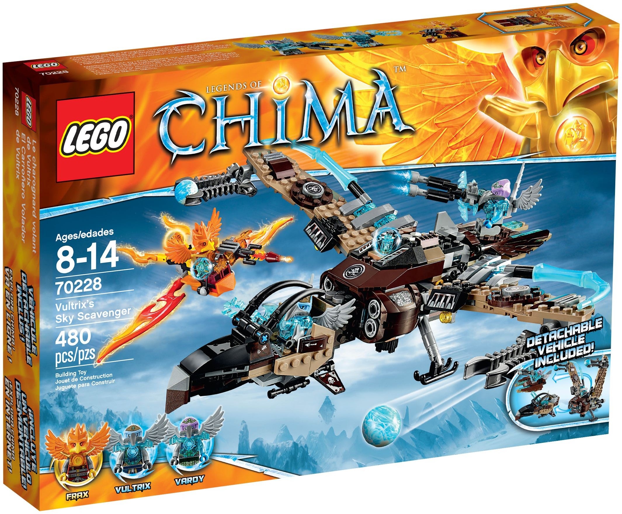 70228 Lego Legends of Chima Vultrix’s Sky Scavenger | JOHN'S BOX OF BRICKS