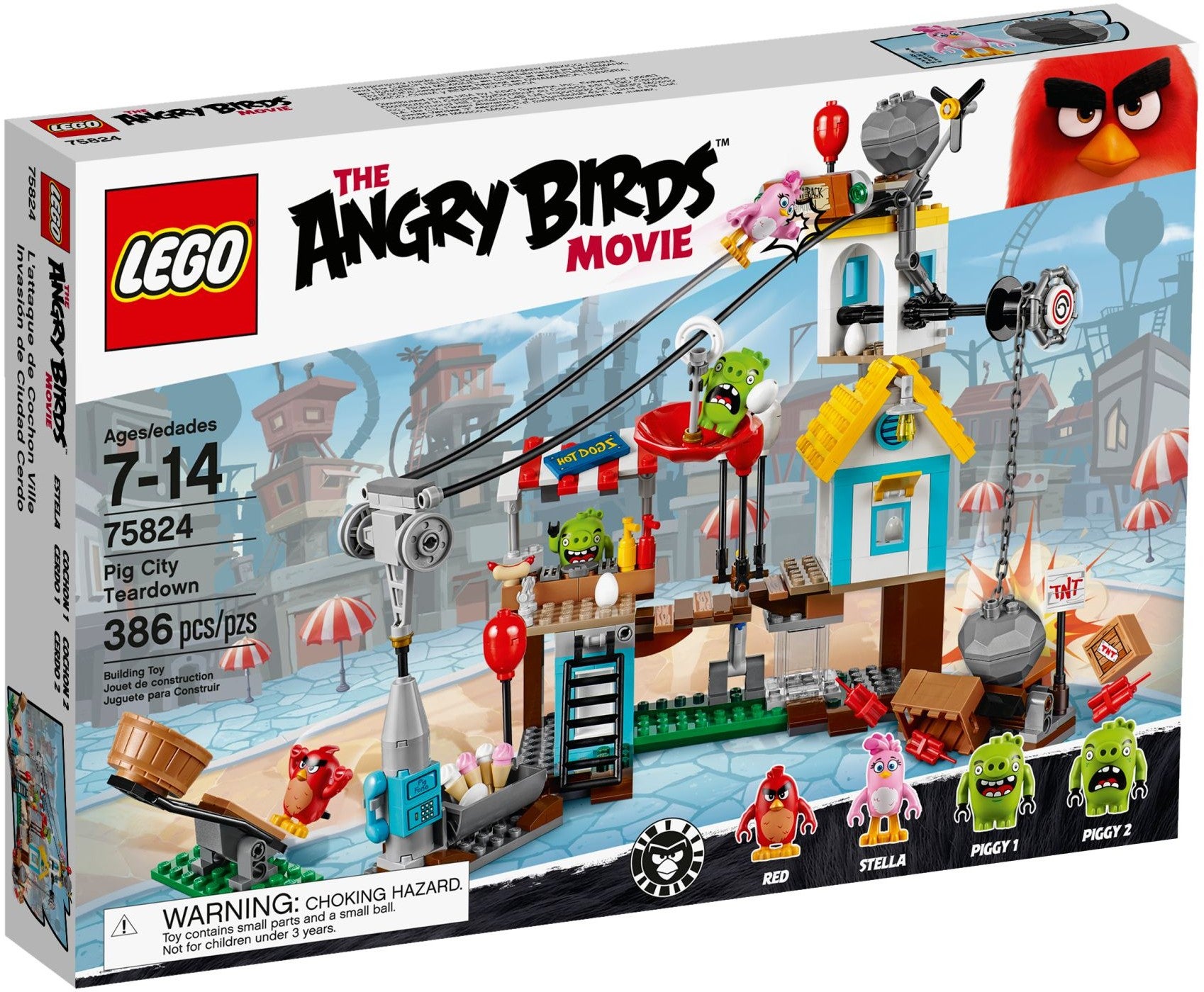 75824 Angry Birds Pig City Teardown | JOHN'S BOX OF BRICKS