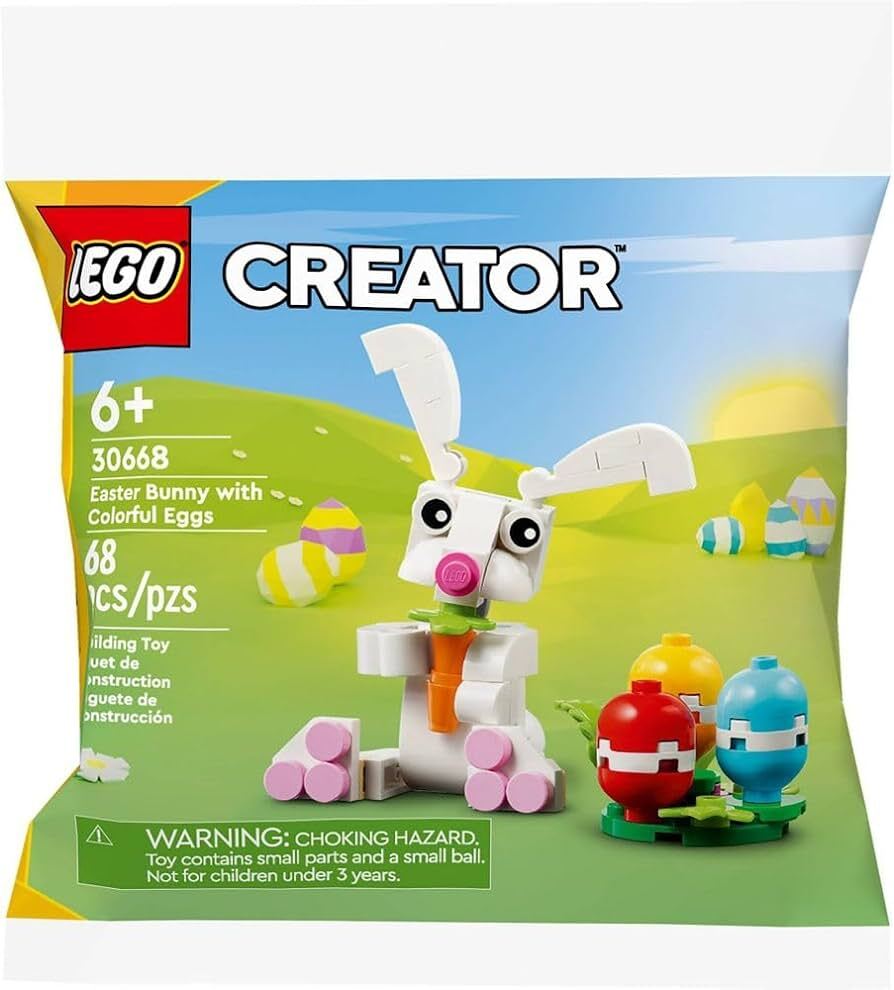 30668 Creator Easter Bunny with Colorful Eggs | JOHN'S BOX OF BRICKS