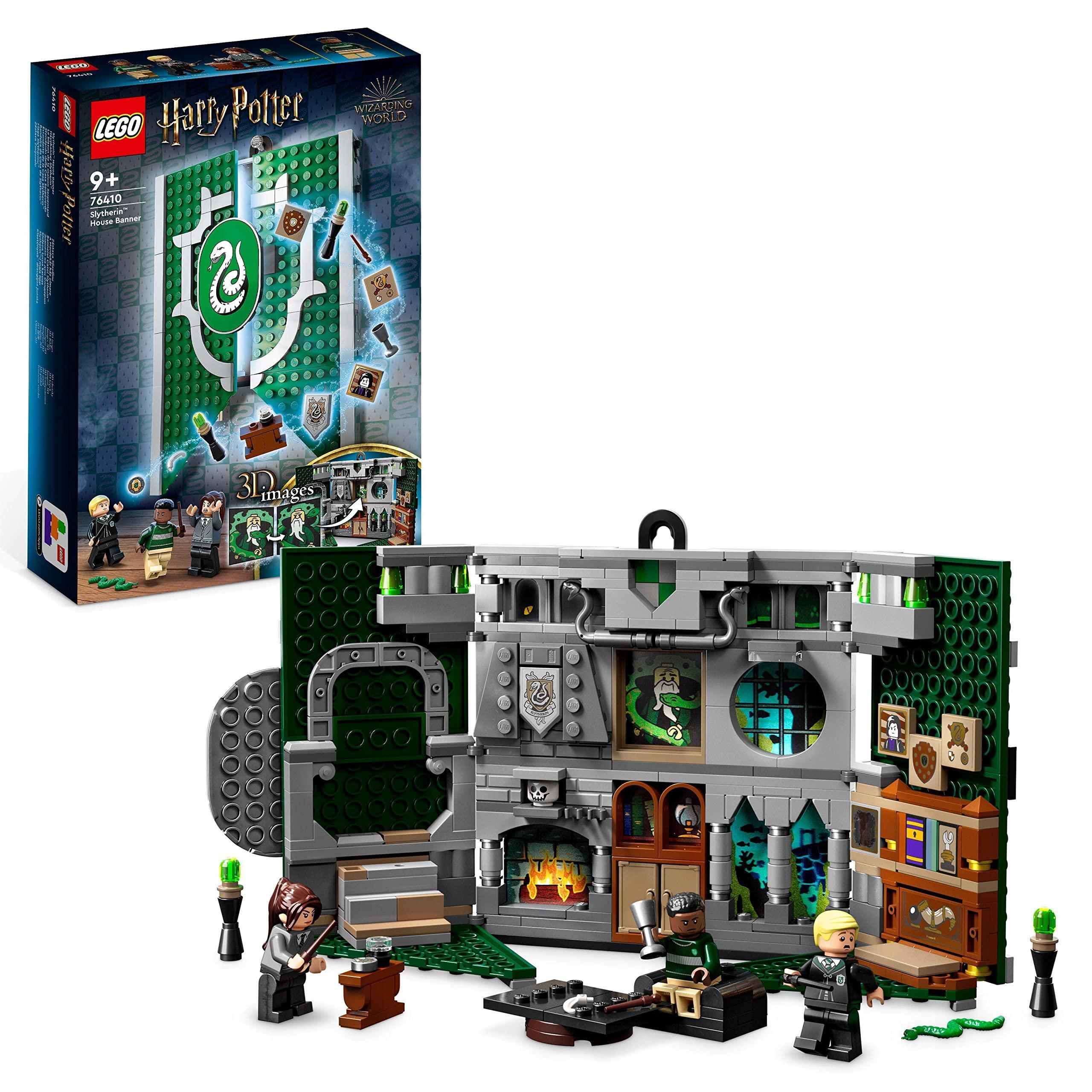 76410 Lego Harry Potter Slytherin House Banner Set, Hogwarts Castle ... 76410 Lego Harry Potter Slytherin House Banner Set, Hogwarts Castle ...
