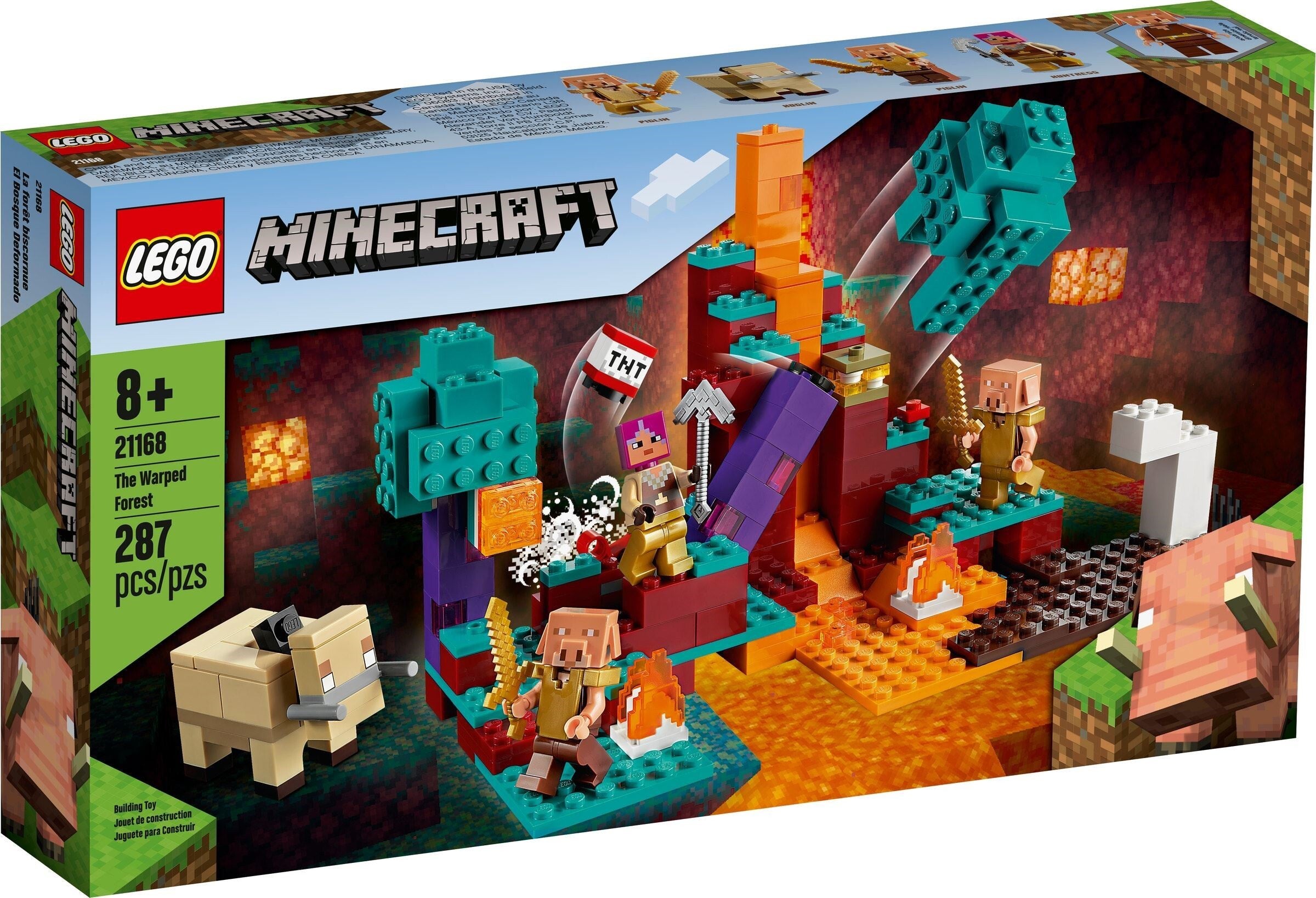 21168 LEGO Minecraft The Warped Forest | JOHN'S BOX OF BRICKS