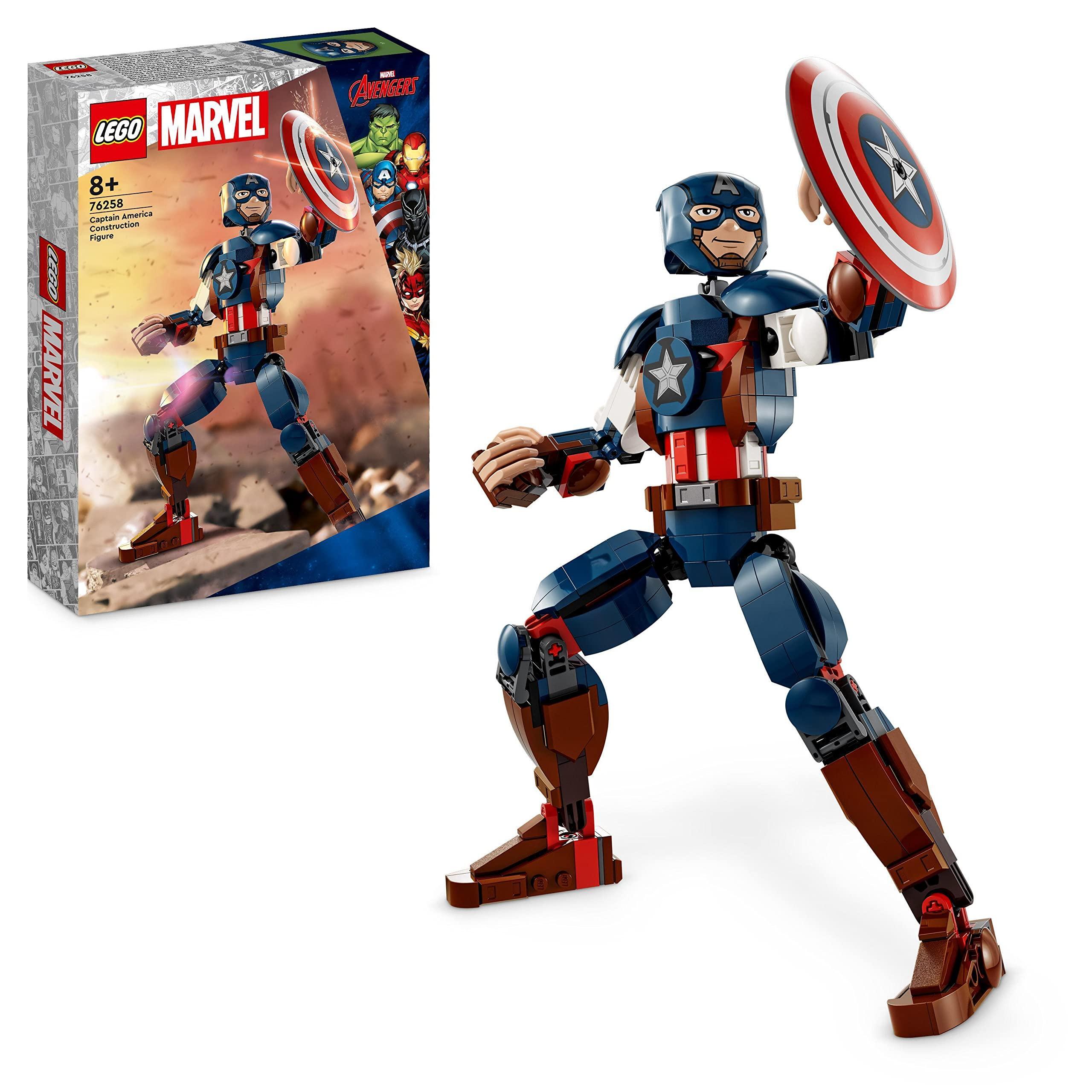D-76258 Marvel Captain America Construction Figure | JOHN'S BOX OF BRICKS